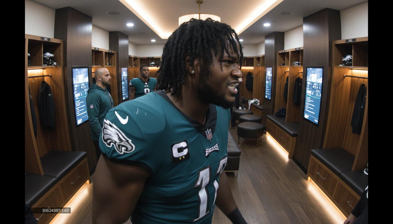 Eagles DT Player Angrily Storms Out Before Week 14 Matchup With Chargers